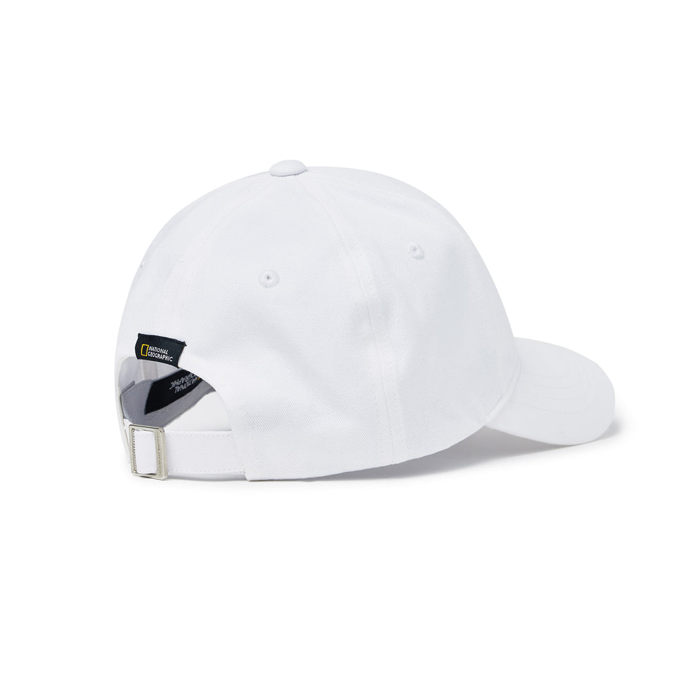 Kids Small Logo Cap White – National Geographic Apparel