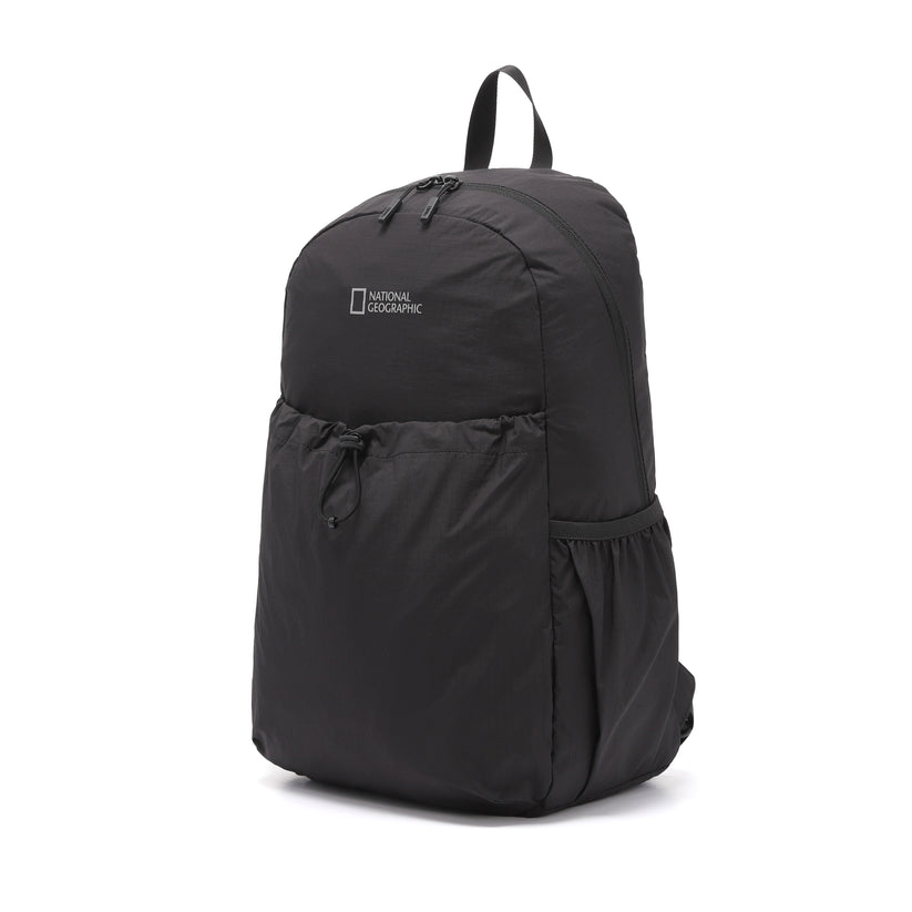 PACKABLE BACKPACK- BLACK – National Geographic Apparel